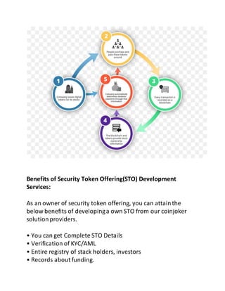 Security Token Offering(STO) Services | STO Developement | PDF