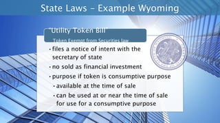 Security Tokens, January 2019 (VCs Perspective) | PPT