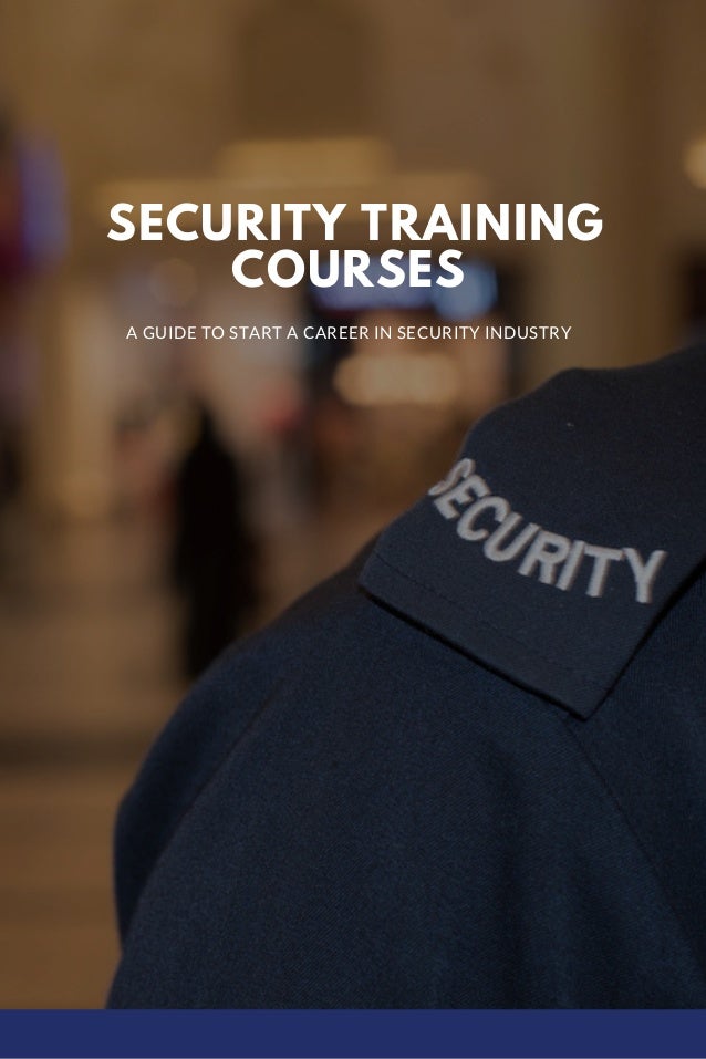 Security Training Courses
