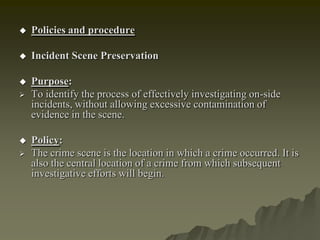 Security Training Incident Investigation And Report Writing.Ppt