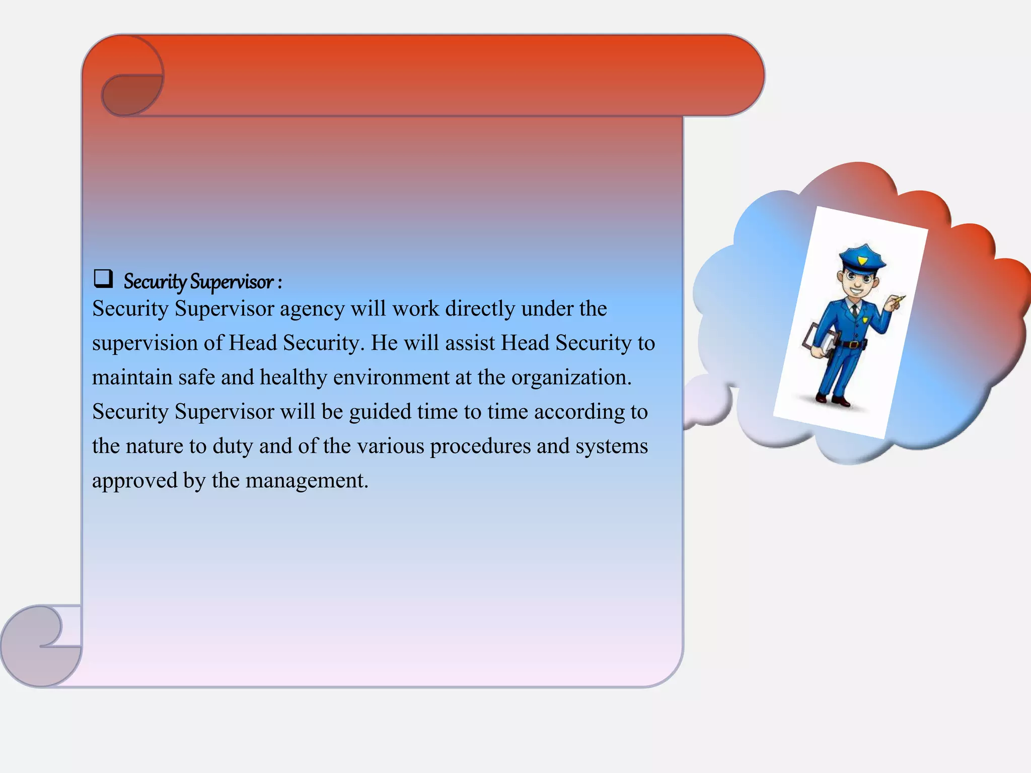 Security training manual | PPTX