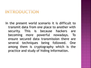 Security using colors and armstrong numbers by sravanthi (lollypop) | PPT