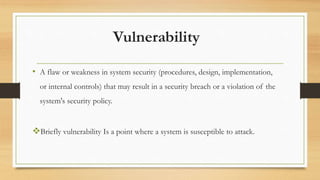 Security vulnerability | PPTX