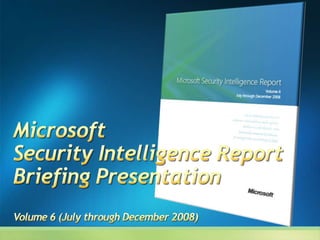 Microsoft Security Incident Report | PPTX