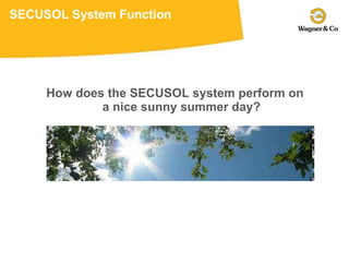 Secusol - the smart drain back - Solartechnology | PPT