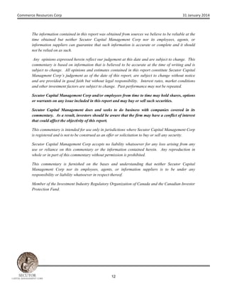 Secutor Capital Management Corporation Interview with Chris Grove of ...