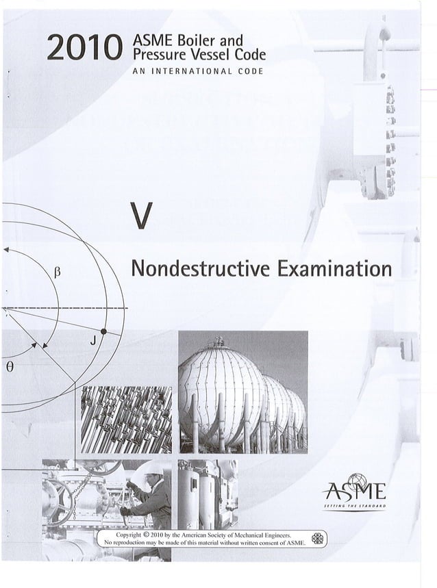 ASME SEC V - 2010 | PDF