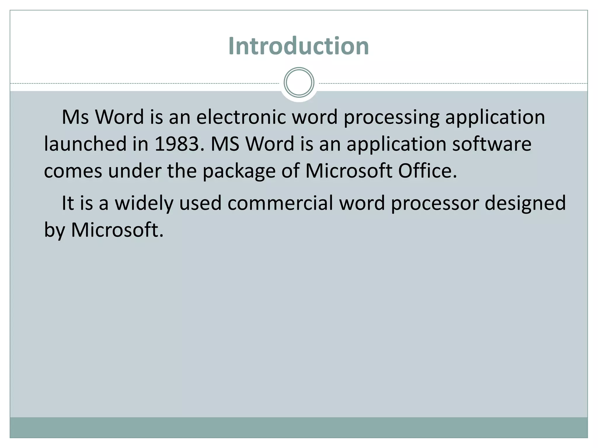 MS Office Automation | PPTX