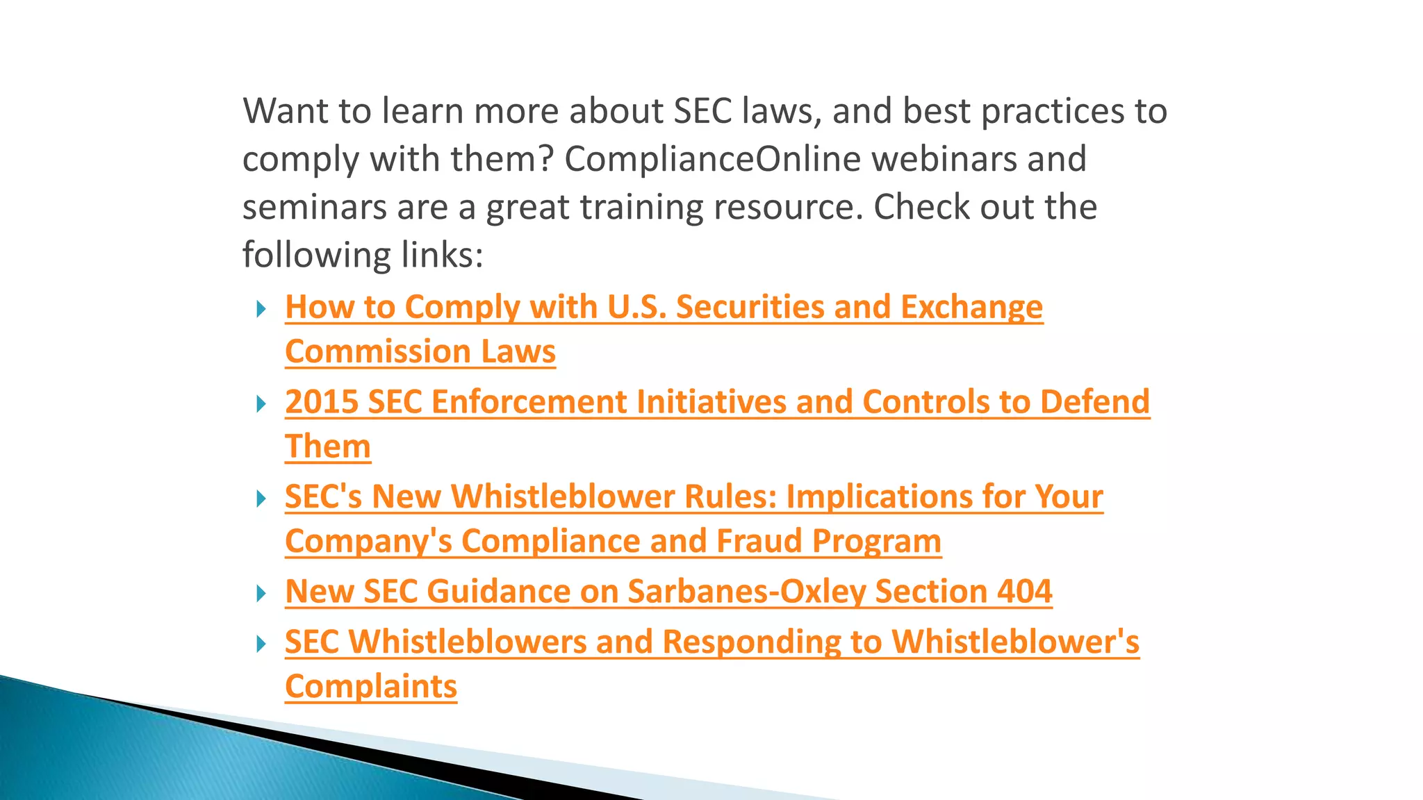 Sec what you need to know | PPTX