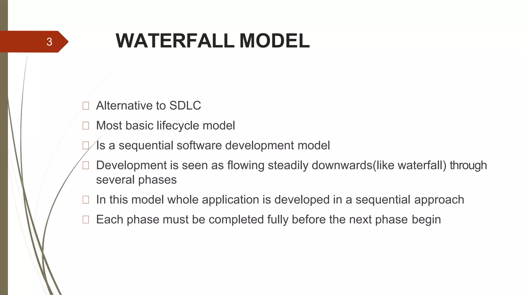 Types of software life cycle model | PPTX