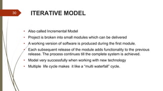 Types of software life cycle model | PPTX