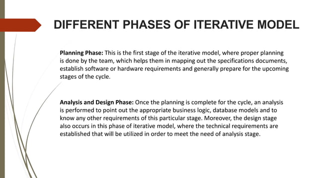 Types of software life cycle model | PPTX