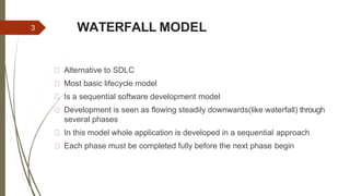 Types of software life cycle model | PPTX