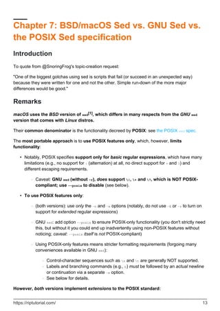 sed.pdf | Operating Systems | Computer Software and Applications