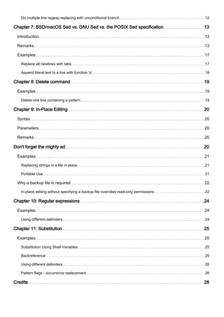 sed.pdf | Operating Systems | Computer Software and Applications