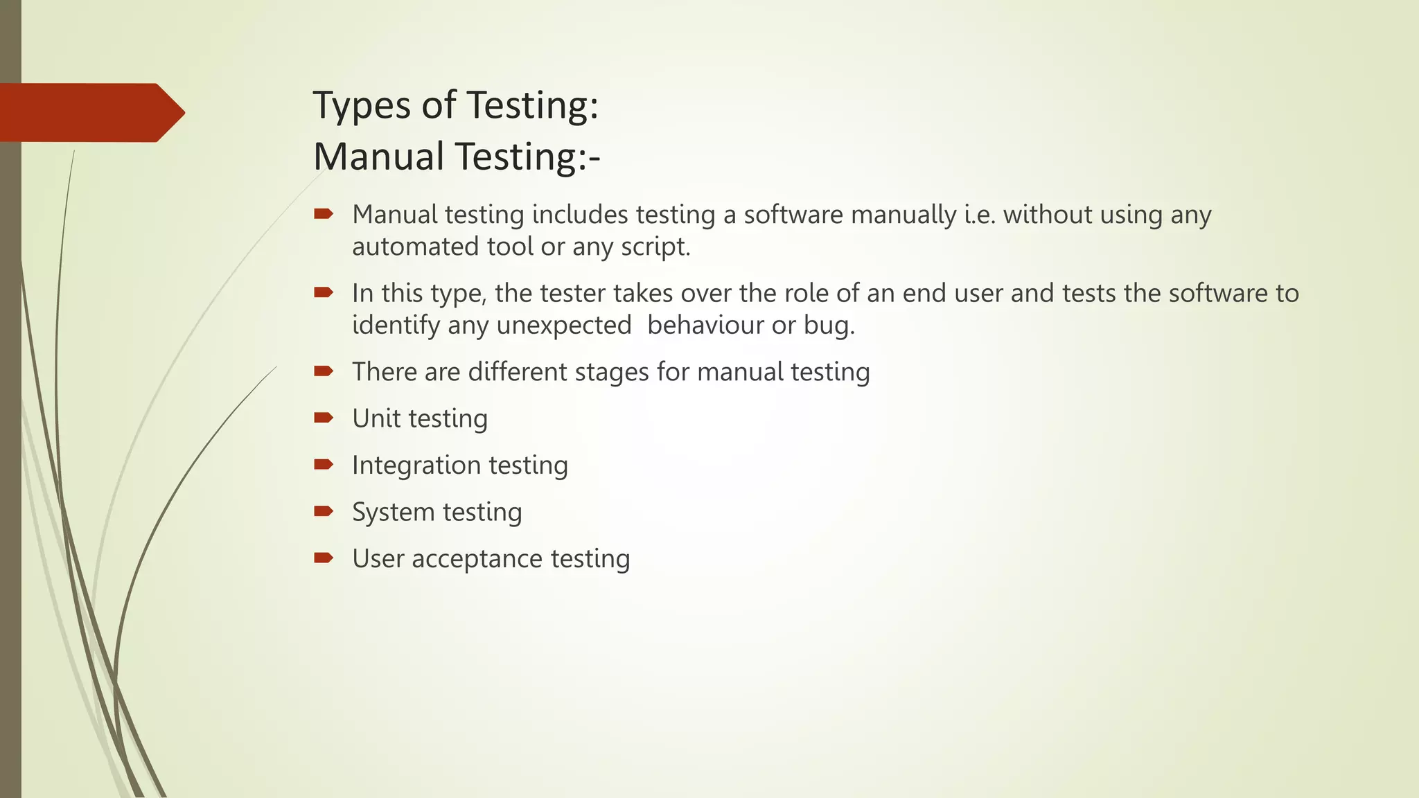 Software testing and types.pptx