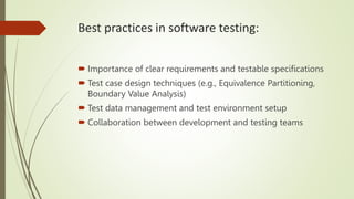 Software testing and types.pptx