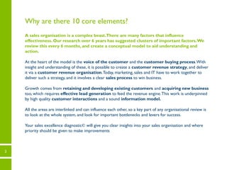 Sales excellence diagnostic | PPT