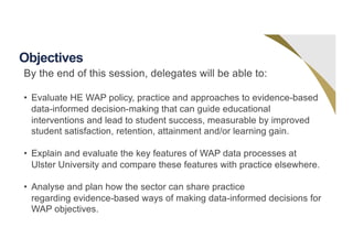 Widening Access and Participation Dashboards for Data Informed Decision ...