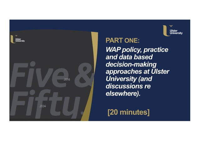 Widening Access and Participation Dashboards for Data Informed Decision ...