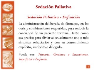 Sedación paliativa | PPT