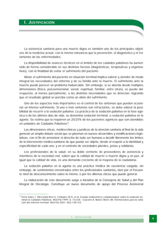 Sedacion paliativa terminal | PDF
