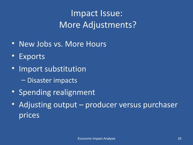 The Basics Of Economic Impact Analysis the-basics-of-economic-impact-analysis