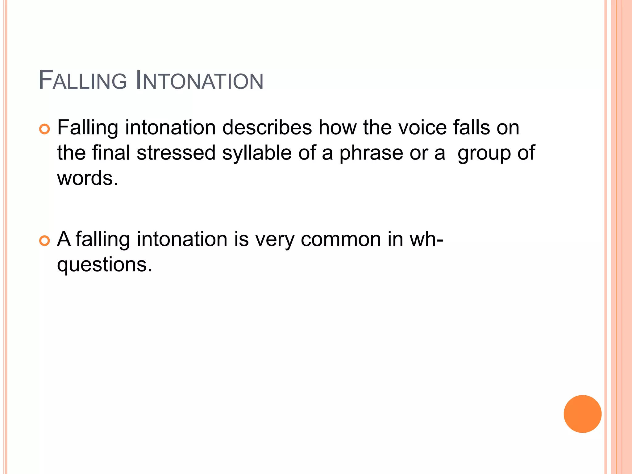intonation | PPTX