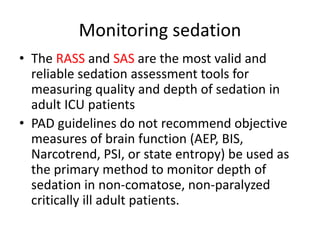 Sedation | PPTX