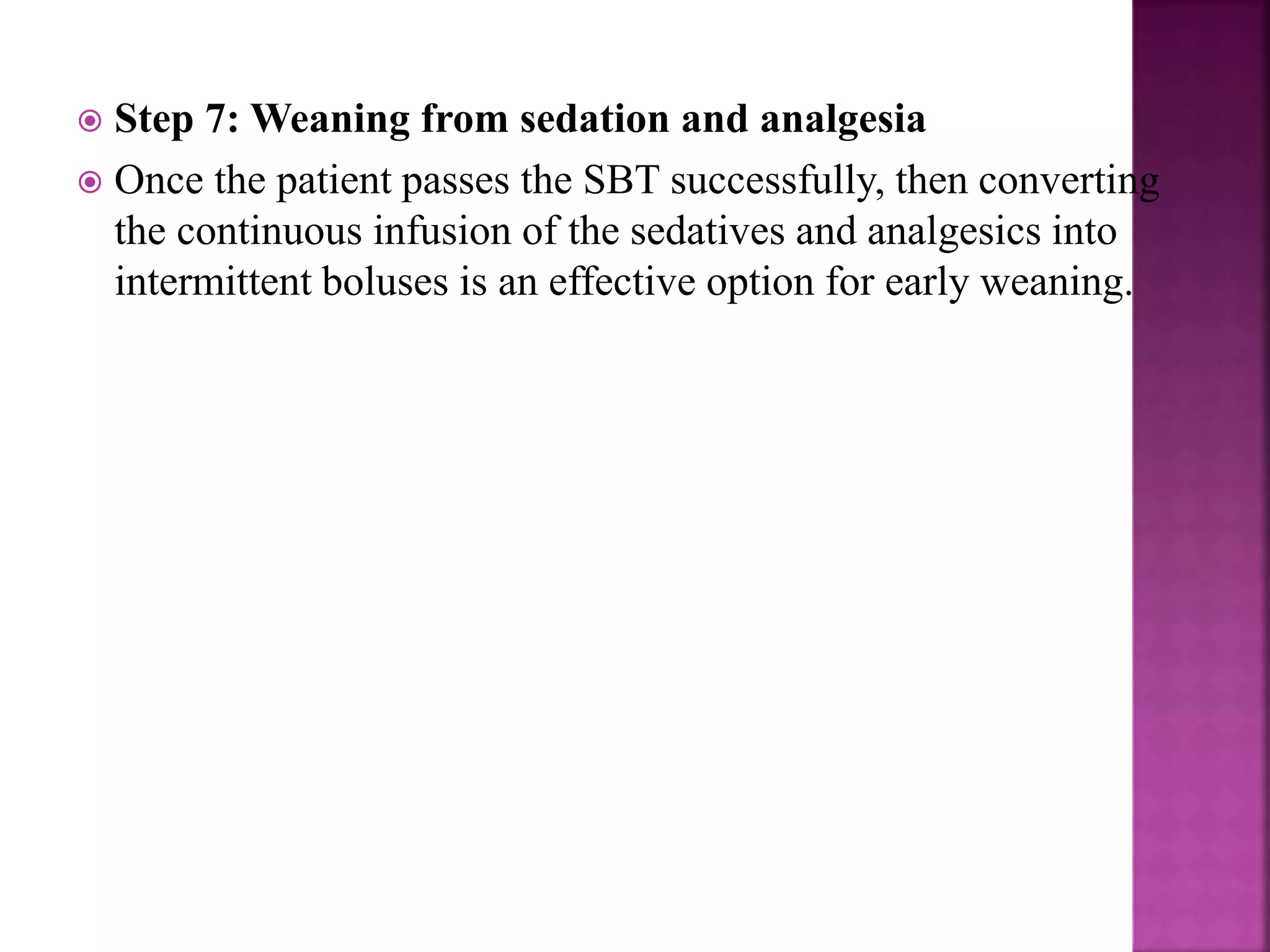 Sedation and analgesia | PPTX