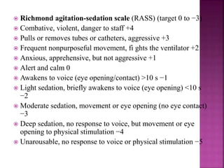 Sedation and analgesia | PPTX | First Aid | Injuries