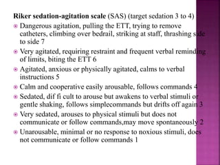 Sedation and analgesia | PPTX | First Aid | Injuries