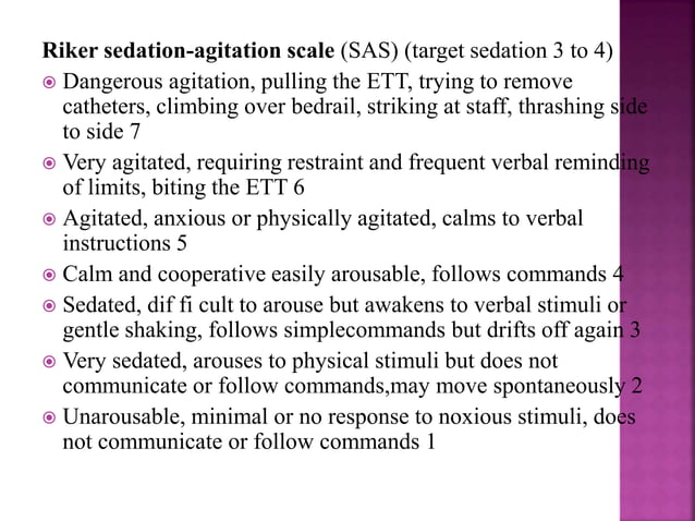Sedation and analgesia | PPTX | First Aid | Injuries