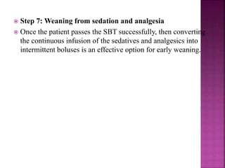 Sedation and analgesia | PPTX