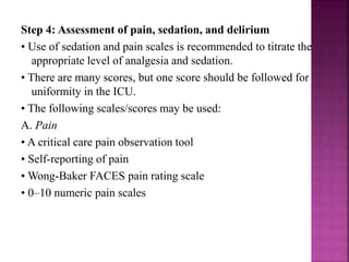 Sedation and analgesia | PPTX | First Aid | Injuries