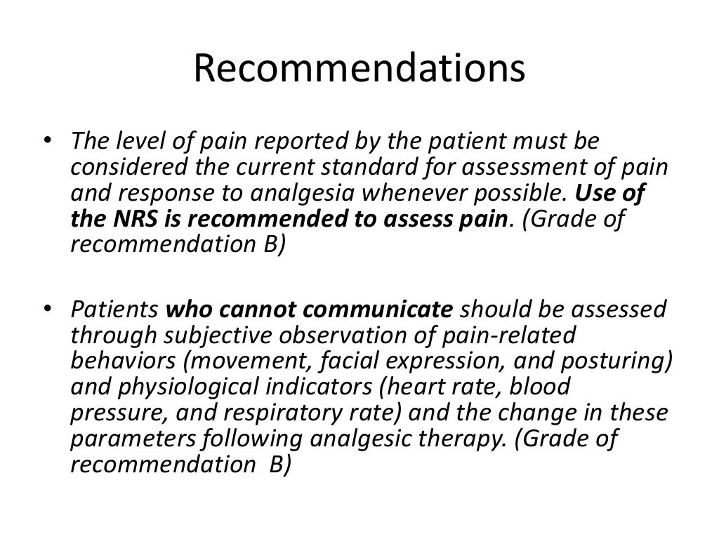 Sedation and analgesia in ICU