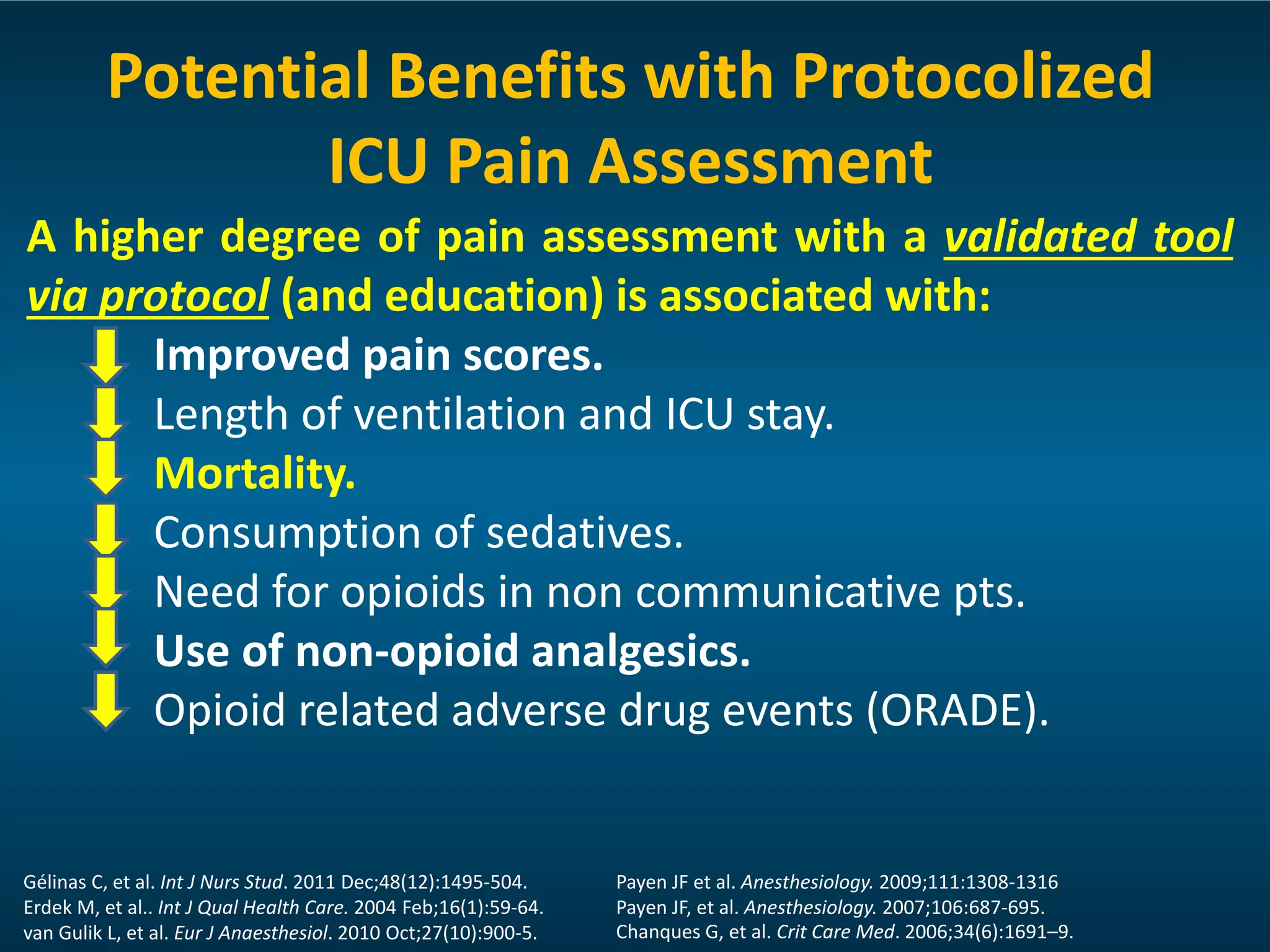 Sedation and analgesia in icu | PDF
