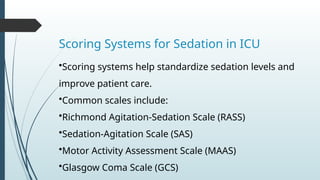 Sedation and Pain Management in ICU 2.pptx