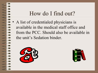 Sedation mandatory education 12 | PPT
