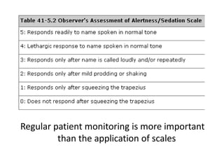 Sedation monitoring and post sedation recovery and discharge | PPTX