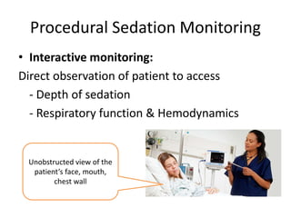 Sedation monitoring and post sedation recovery and discharge | PPTX