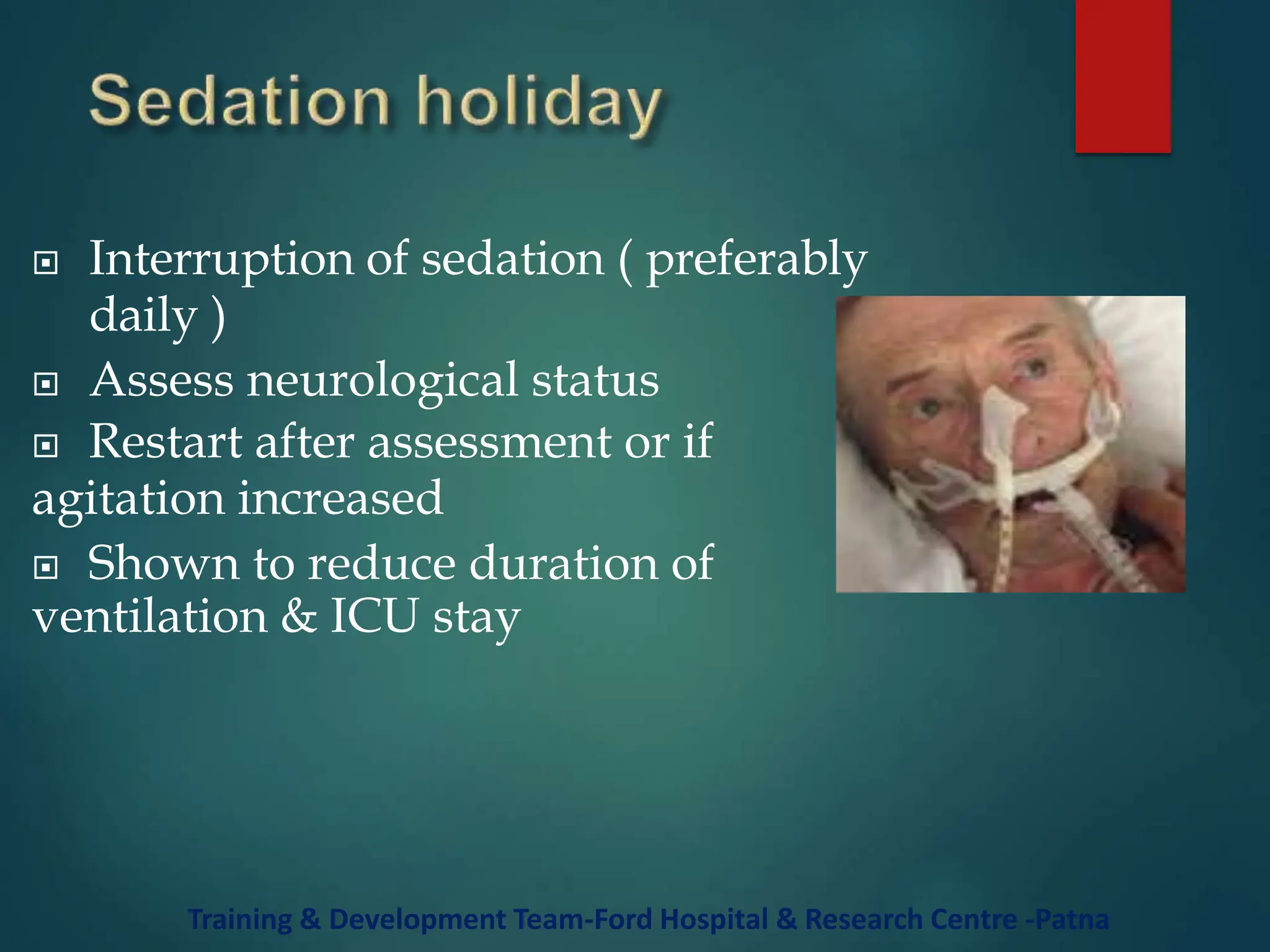 Sedation practice in ICU.ppt Sedation practice in ICU | PPT