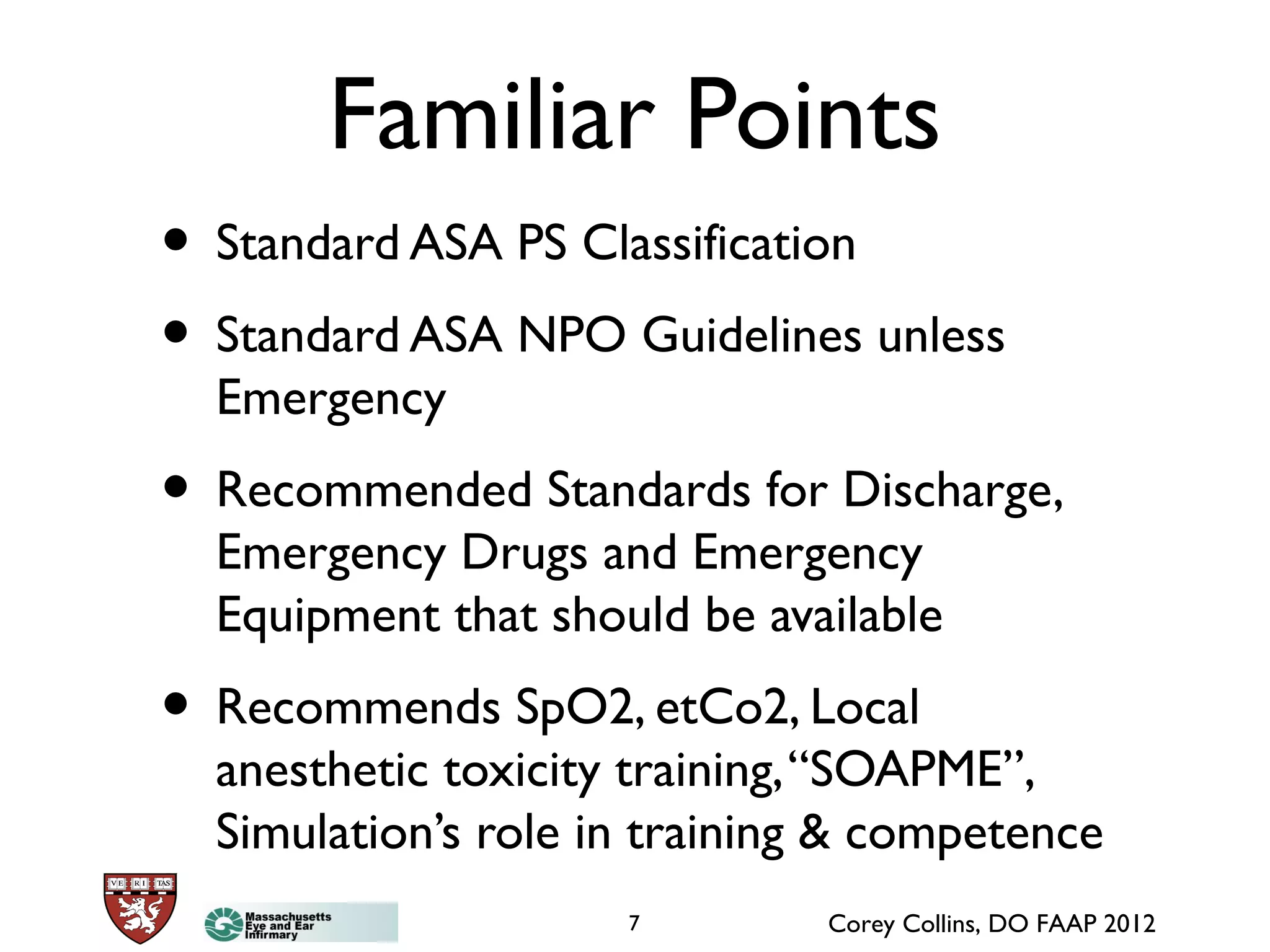 Pediatric Sedation Lecture | PPT