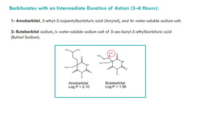 Sedative hypnotic drugs /Medicinal Chemistry III(Part Two) | PDF ...