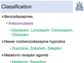 Sedative hypnotics-1 | PPTX