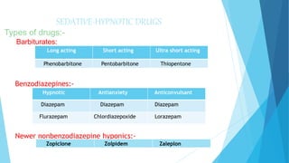 Sedative hypnotics | PPT