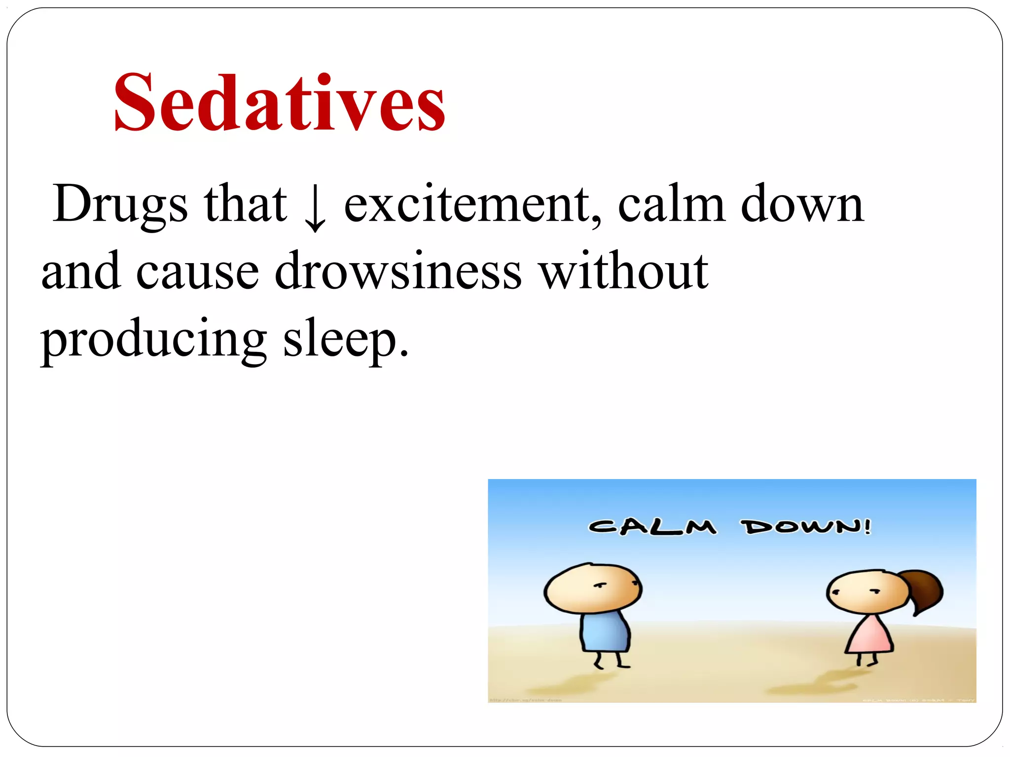 Sedative hypnotics | PPT