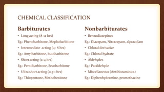 Sedative and hypnotics | PPTX | Illegal Drugs, Tobacco, eCigarettes ...