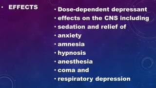Sedative drugs | PPT