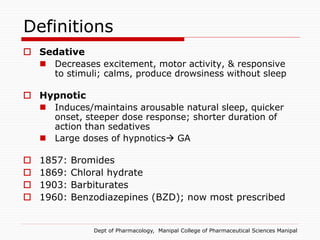 Sedative hypnotics.ppt